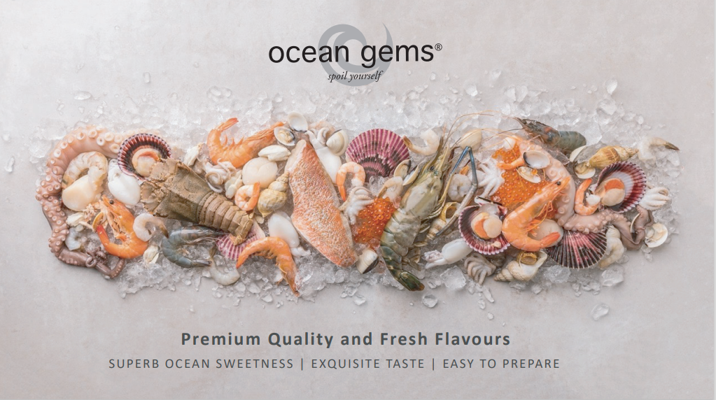 Ocean gems - seafood - sustainability